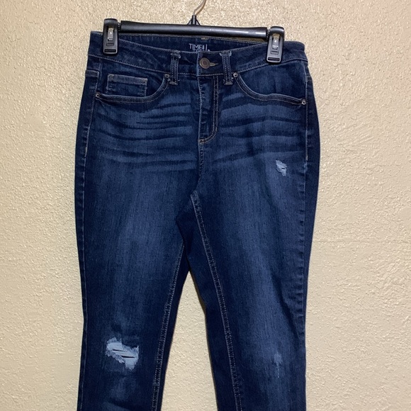 Time and Tru | Jeans | Time And Tru Jeans 8 Skinny Blue Stretchy Mid ...